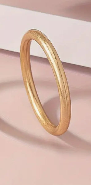 Metallic Coloured Bangle Bracelet – SilverPlus Jewellery