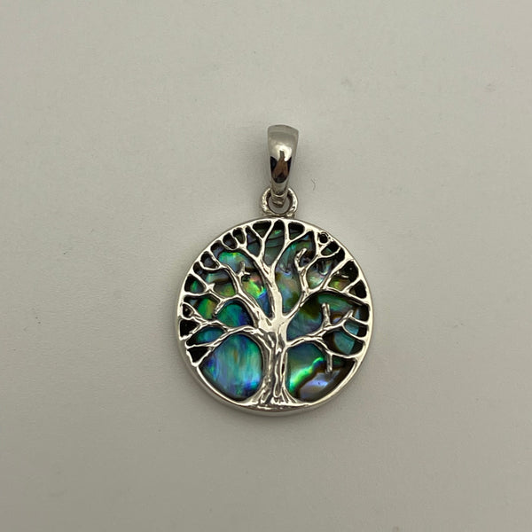 Sterling Silver Tree of Life Semi Precious Pendant – SilverPlus Jewellery